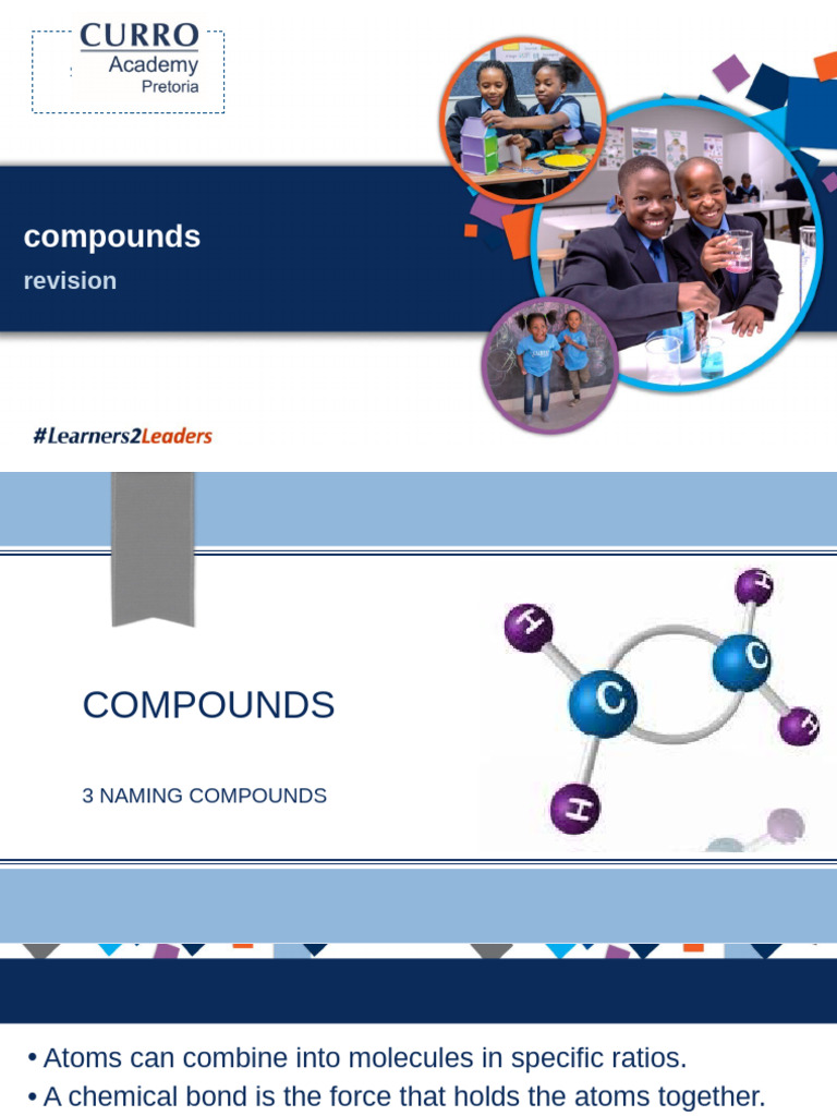 Academy Schools - Naming Compounds - PPTX 2 | PDF | Oxide | Chemical ...