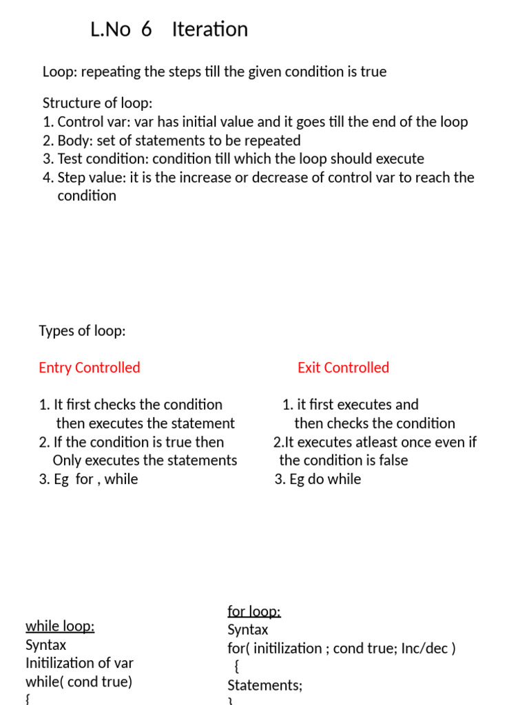 Iteration- Series Part 1 | PDF | Control Flow | Programming Paradigms