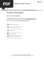 Learning Style Questionnaire | PDF | Learning Styles | Learning