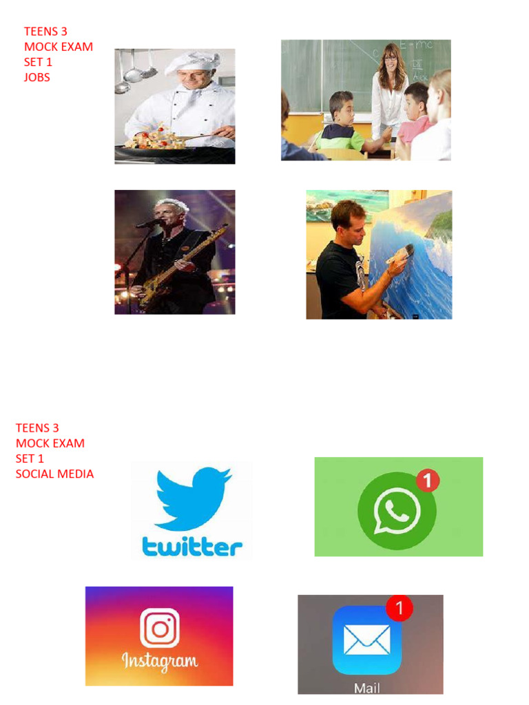 MOCK TEENS 3 Speaking (Candidate) .PDF - 20250507 - 122250 - 0000 | PDF