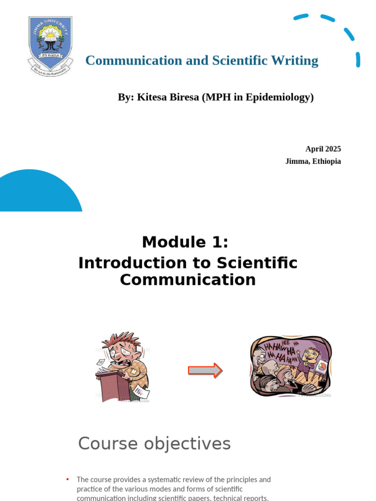 1.scientific Communication | PDF | Hypothesis | Scientific Method
