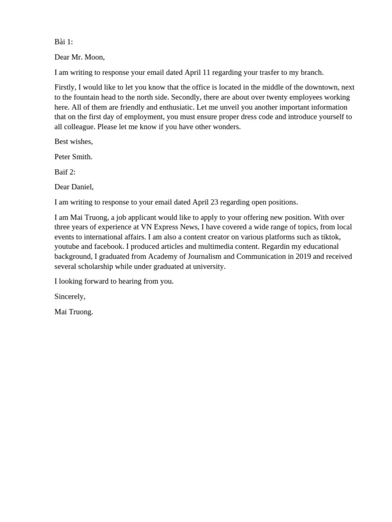 Writing Part 2 Bu I 2 Nahf | PDF