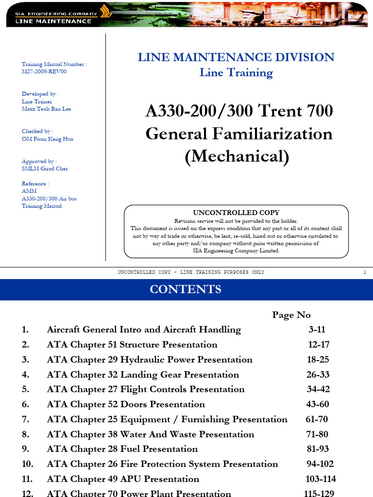 A330 General Familiarisation | PDF | Flight Control Surfaces | Aircraft ...