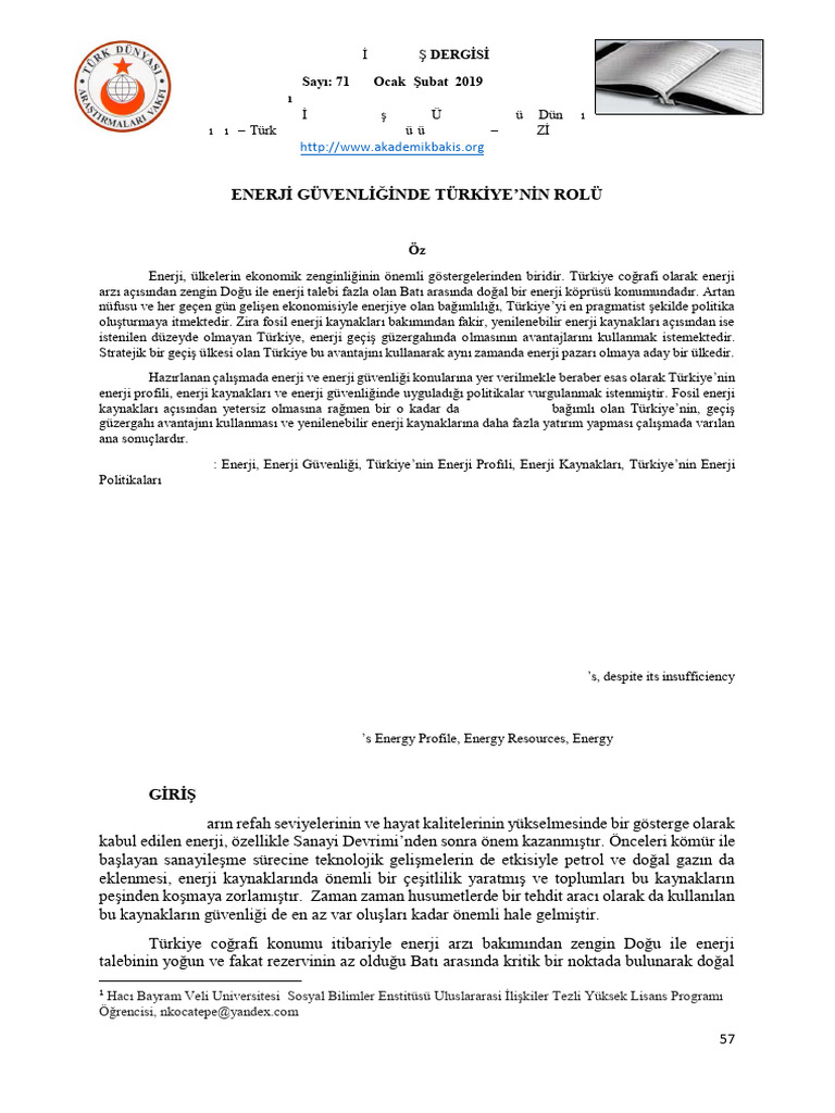 ENERJ__ G__VENL______NDE T__RK__YE___N__N ROL__[#541878]-674364 | PDF