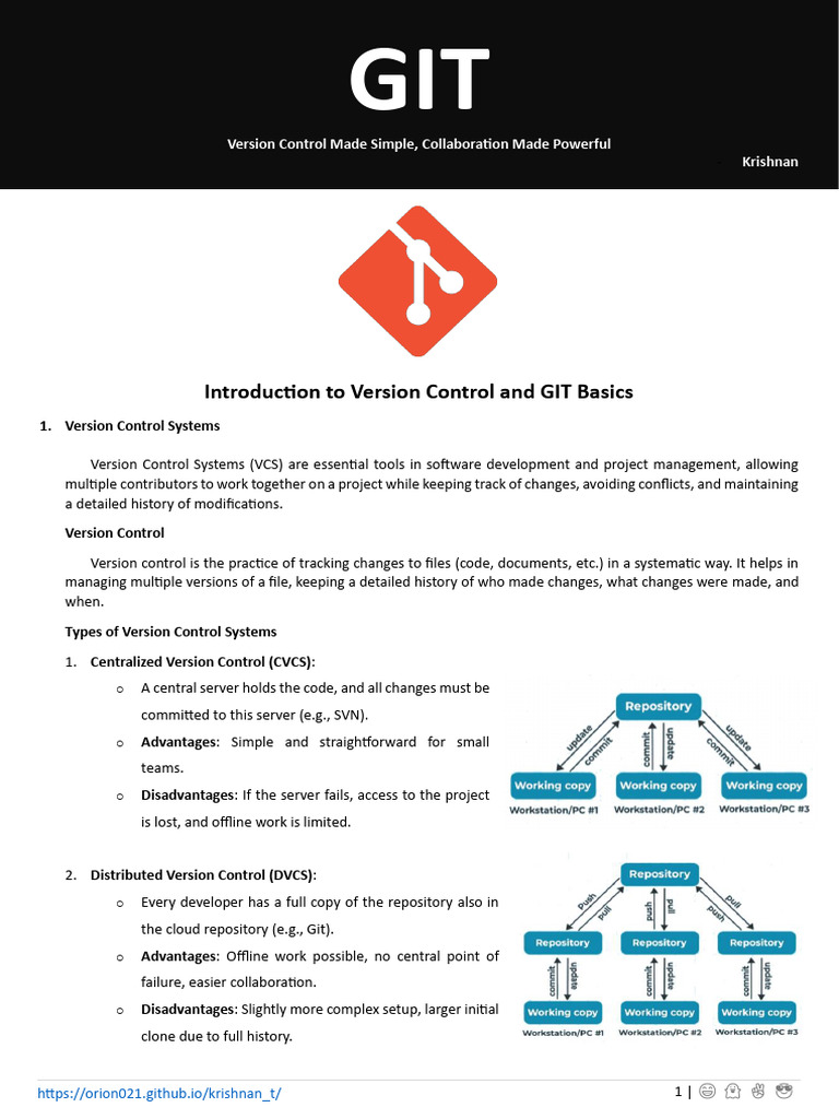 GIT - According to Syllabus | PDF | Version Control | Computer File