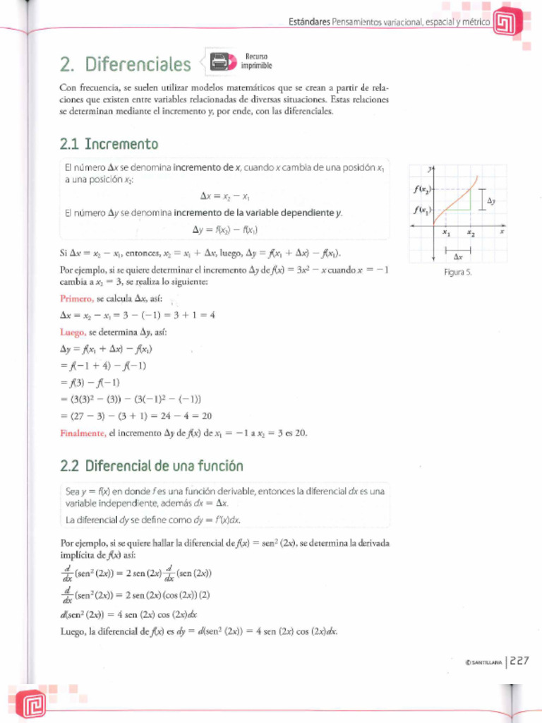 Tema 2.20 - Incrementos y Diferenciales - (3 PP) | PDF