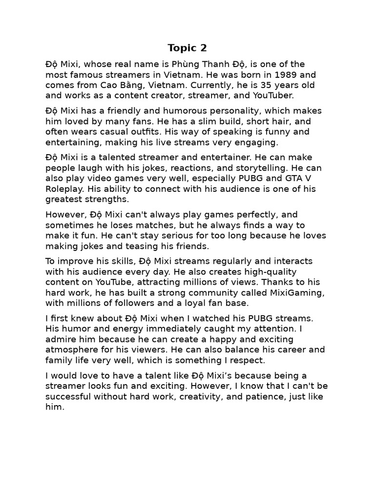 Topic 2 | PDF