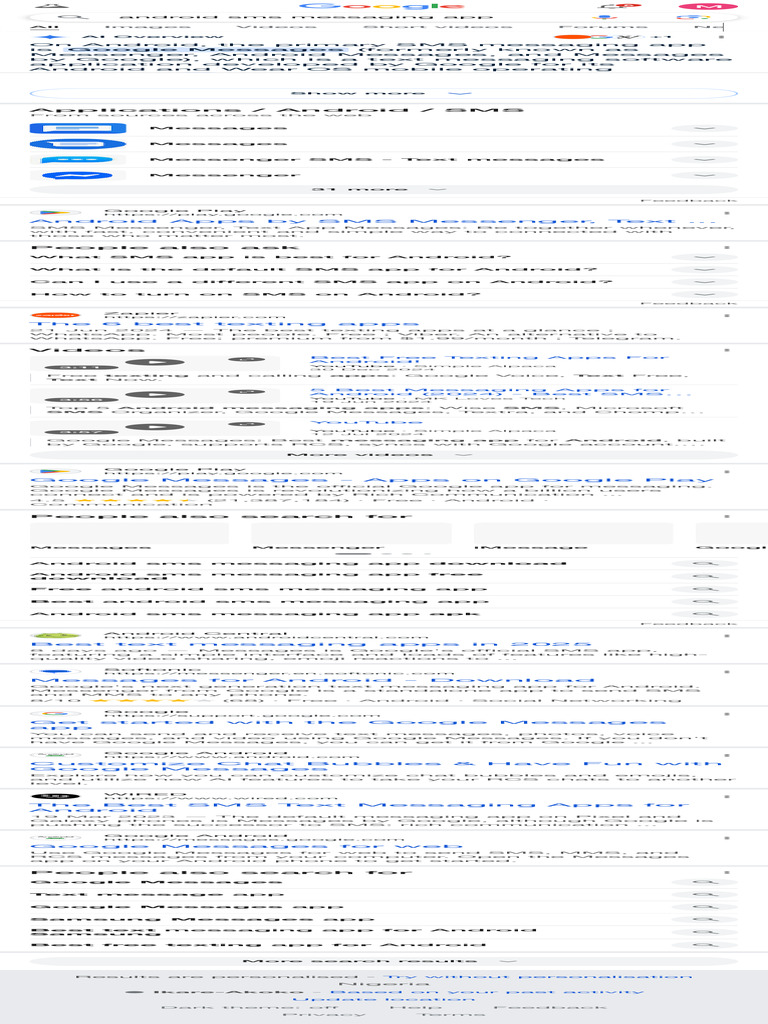Android Sms Messaging App - Google Search | PDF | Android (Operating System) | Instant Messaging