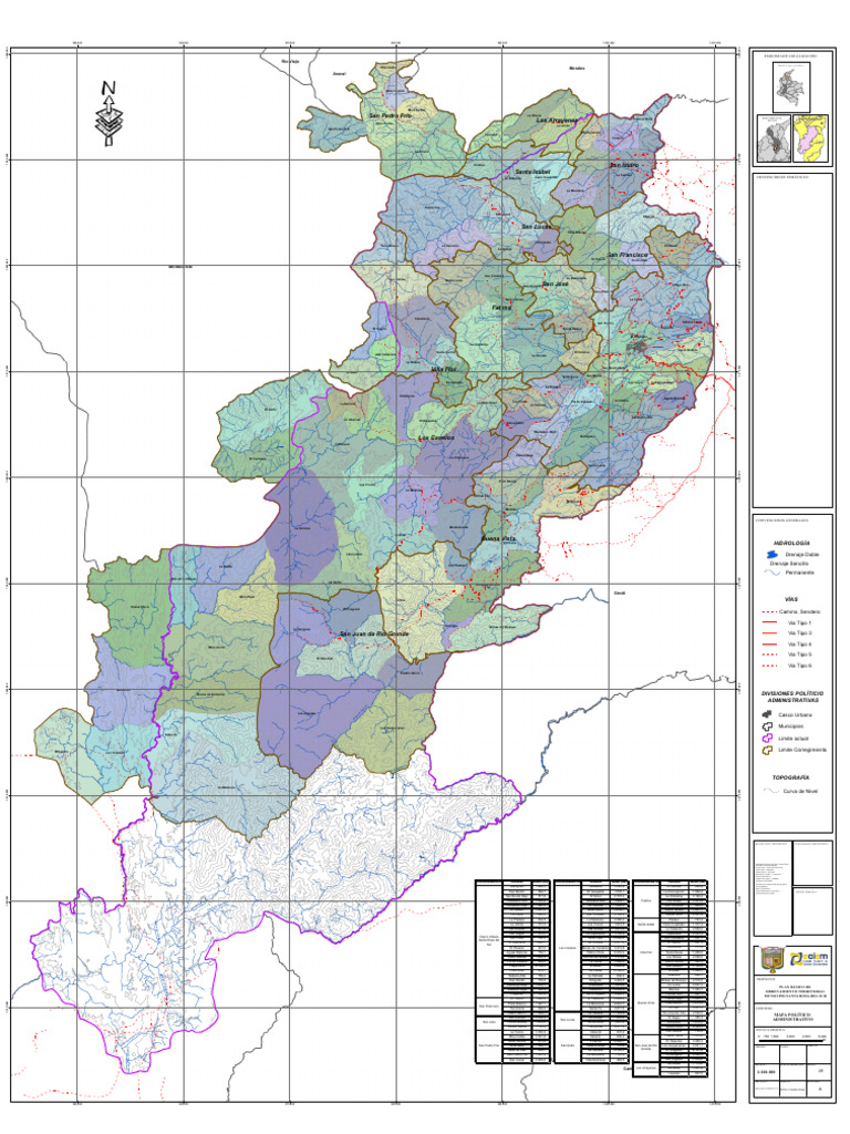 Mapa - R15 - Polit Admon - v4 Sur de Bolivar | PDF