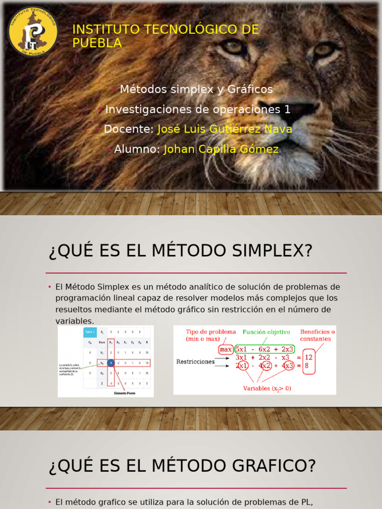 Metodos Simplex y Graficos | PDF