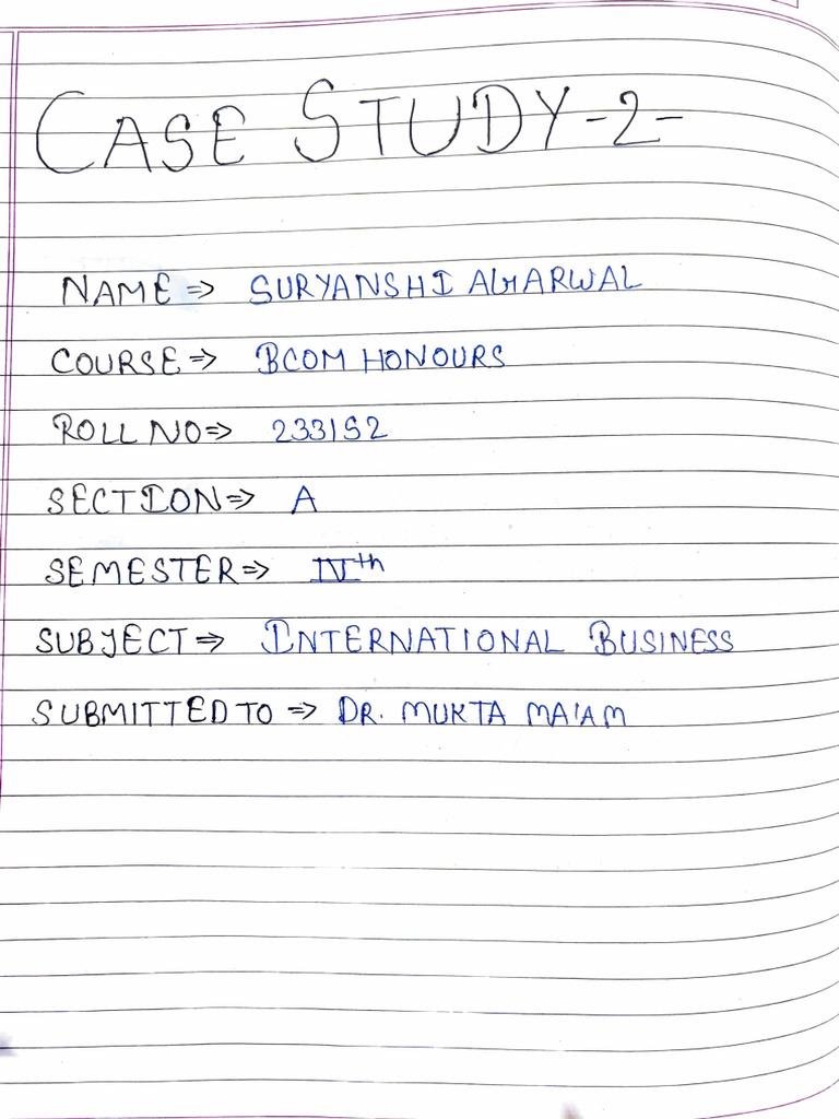Case Study 2 | PDF