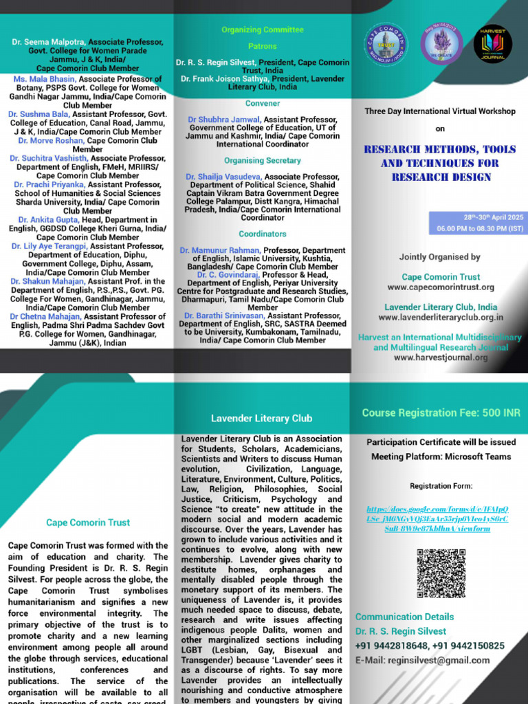 Research Methods, Tools and Techniques For Research Design | PDF