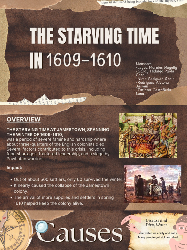 The Starving Time in 1609-1610 | PDF | English Colonization Of The ...
