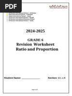 Partitive Proportions Word Problems | PDF | Ratio | Triangle