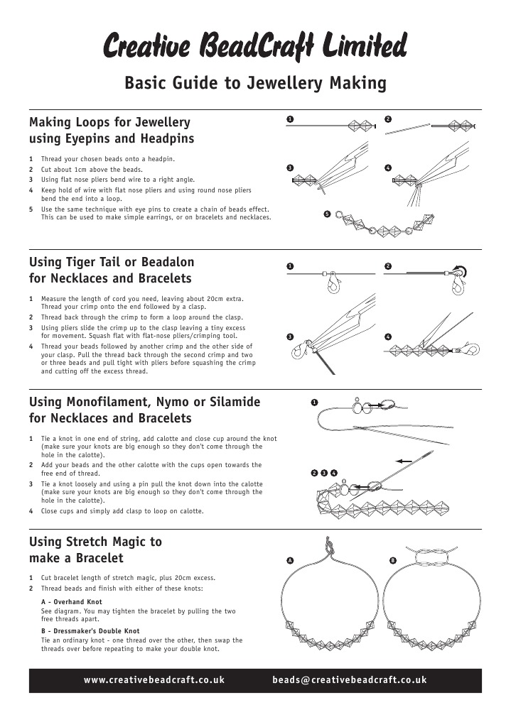 Jewellery Making Guide | PDF | Home & Garden