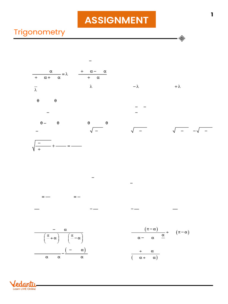 Level 7 Assignment 13 (Trigonometry) Final | PDF | Elementary Geometry ...