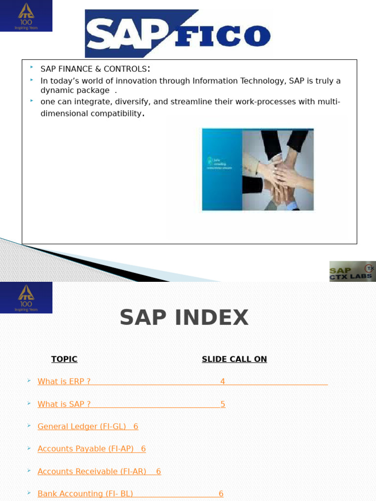 Brief Presentation ERP-SAP | PDF | Enterprise Resource Planning | Databases