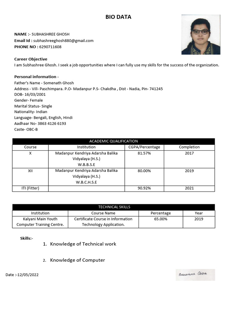 Subhashree Ghosh | PDF