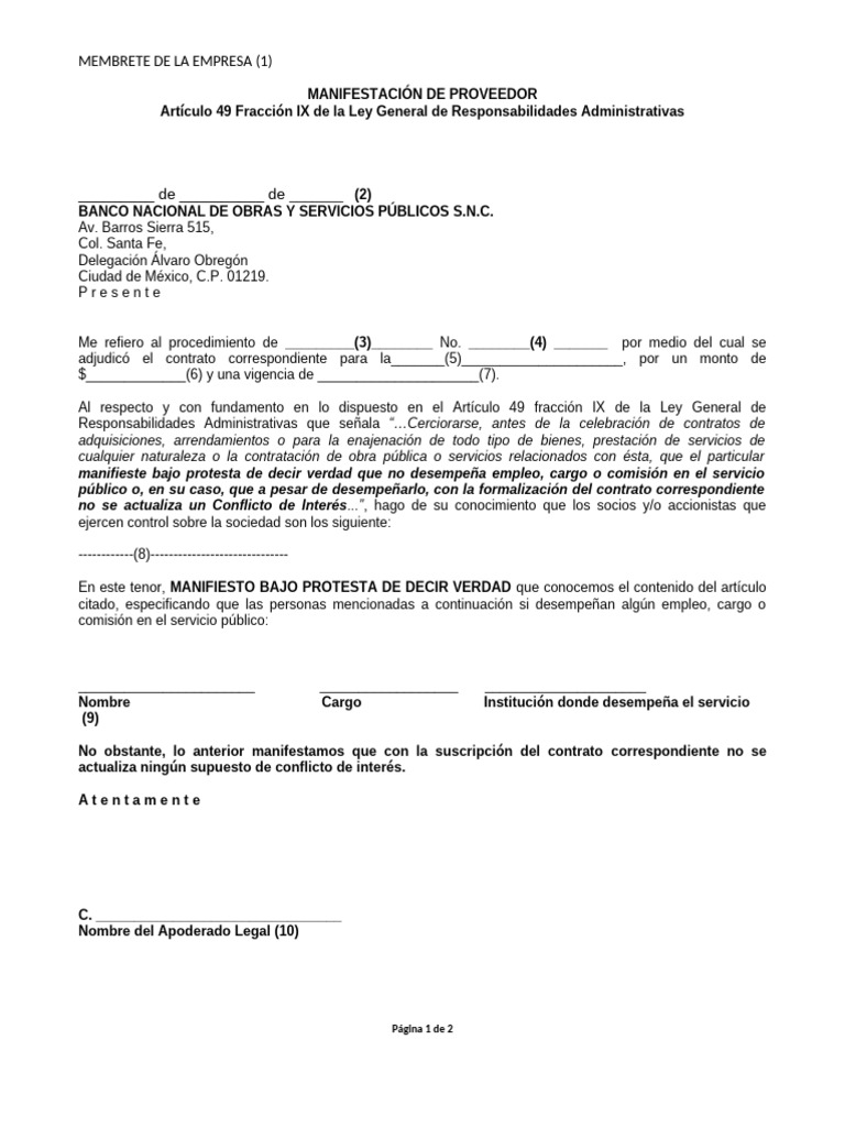 Art 49 LGRA Moral Servidores Publicos 2 | PDF