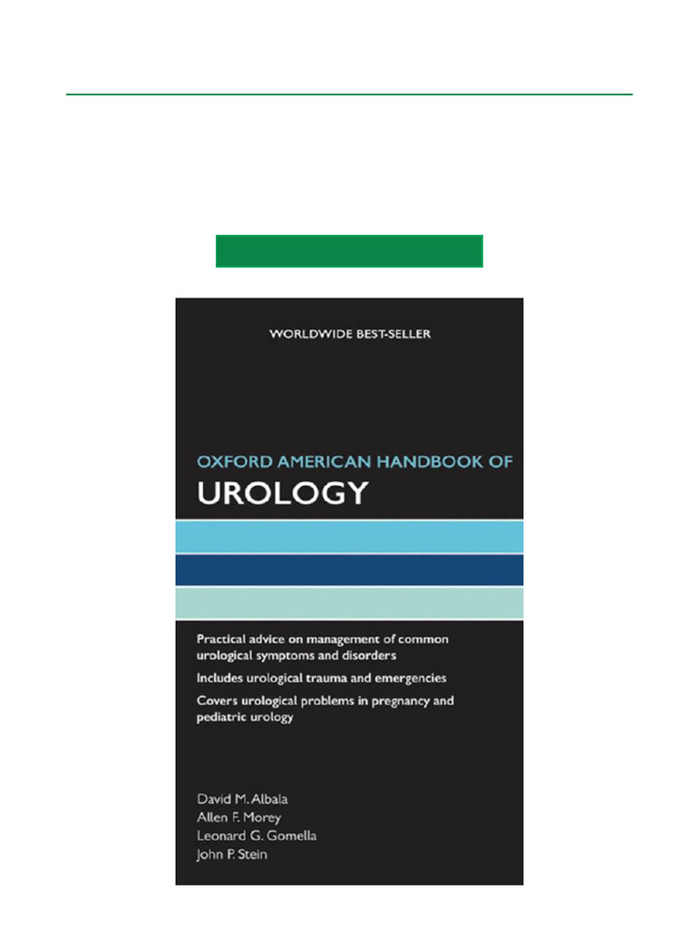 Oxford American Urology Handbook PDF | PDF | Urinary Incontinence ...