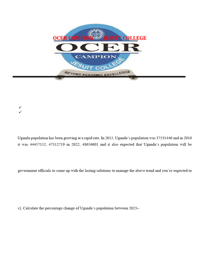 Statistical Assignment. | PDF