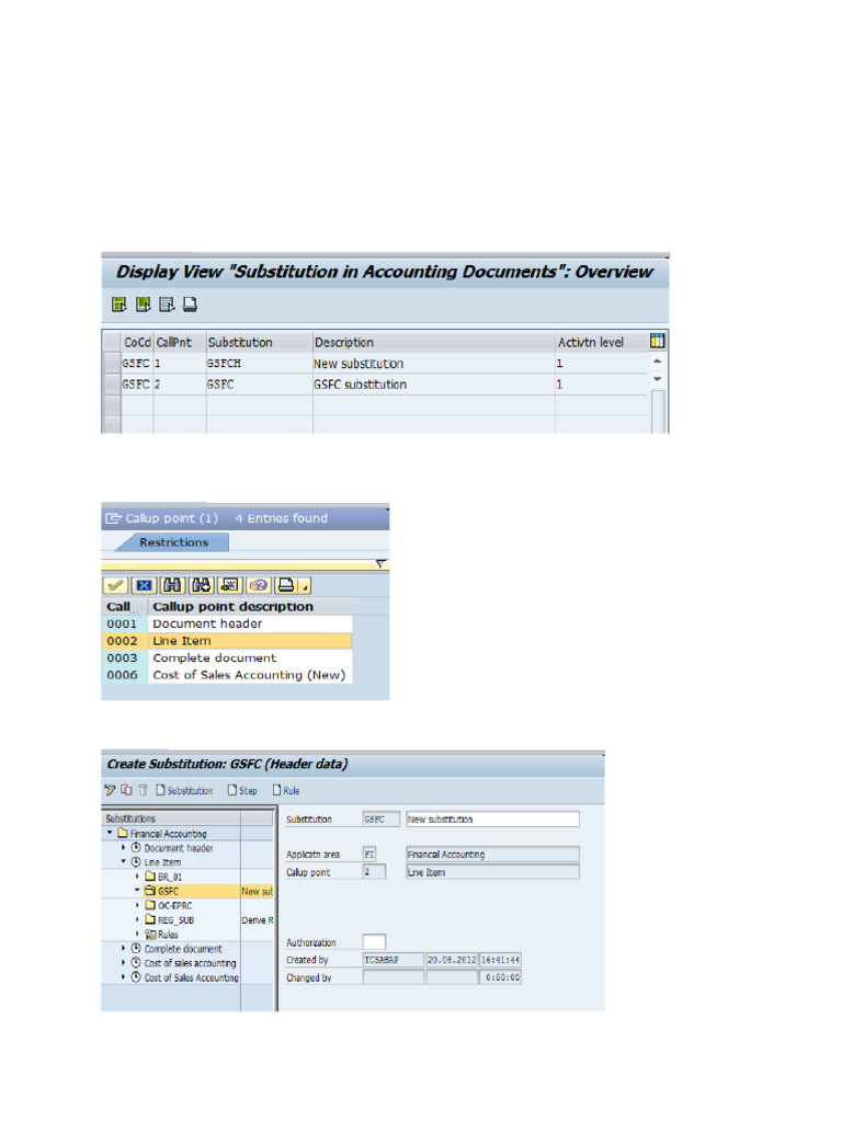 How To Use Substitution Method in SAP FI | PDF | Software | Software Development