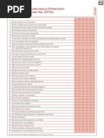 Cuestionario de Imagen Corporal (BSQ) | PDF | Cuestionario