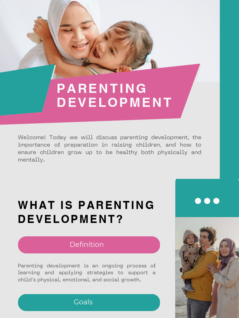 Pink and Blue Modern Parenting Development Presentation | PDF ...