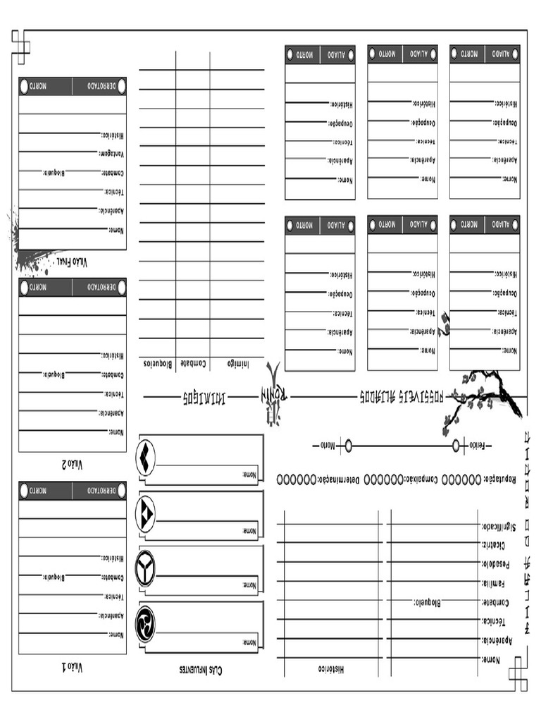 Toaz - Info Ficha Ronin Editavel PR | PDF