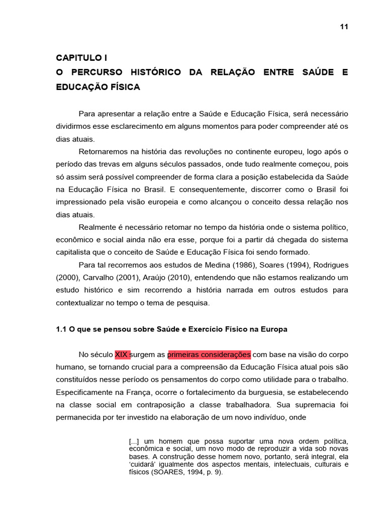 TCC - Cap 1 | PDF | Física | Sociologia