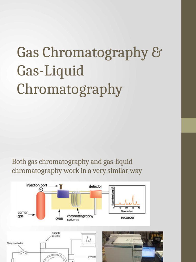 Gas Chromatography Gas Liquid Chromatography | PDF | Gas Chromatography ...