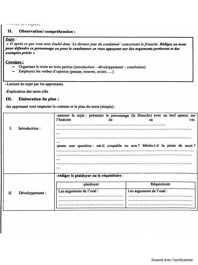 Oral Défendre Ou Condamner Le Friauche | PDF