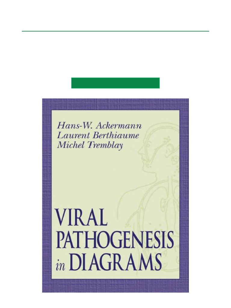 Viral Pathogenesis in Diagrams 1st Edition Academic PDF Download | PDF ...