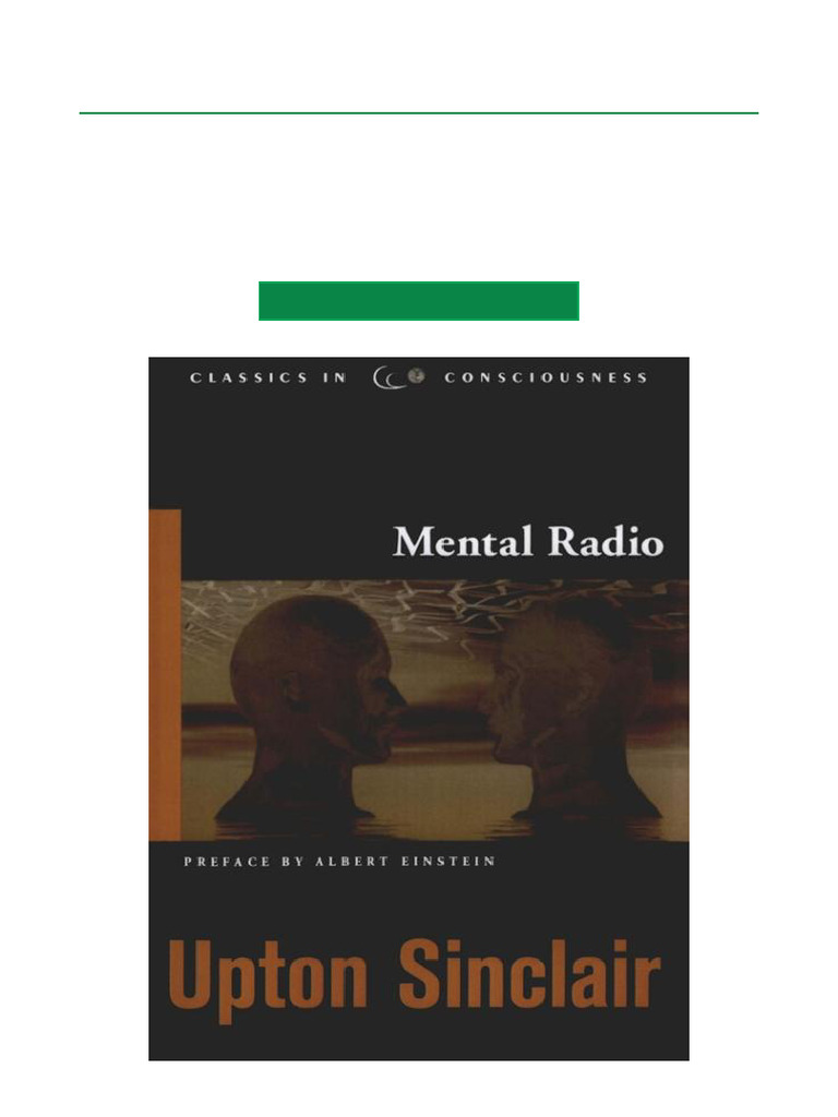 Mental Radio Textbook PDF Download | PDF | Telepathy | Mind