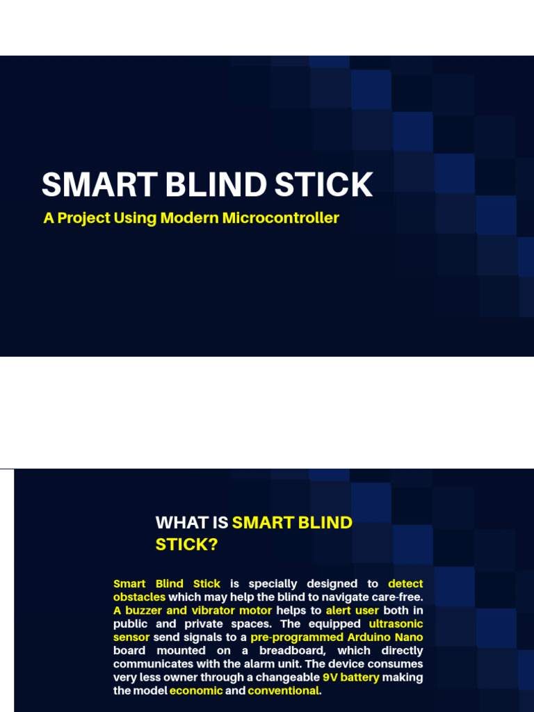 Smart Blind Stick for Visually Impaired | PDF