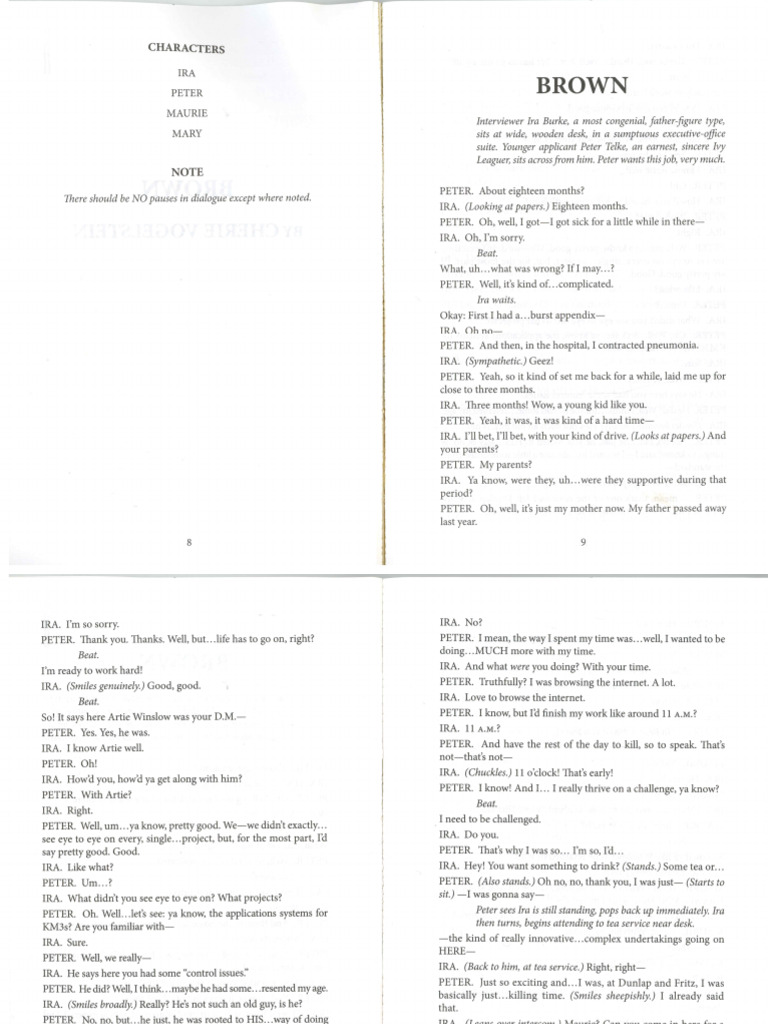 Brown, by Cherie Vogelstein | PDF