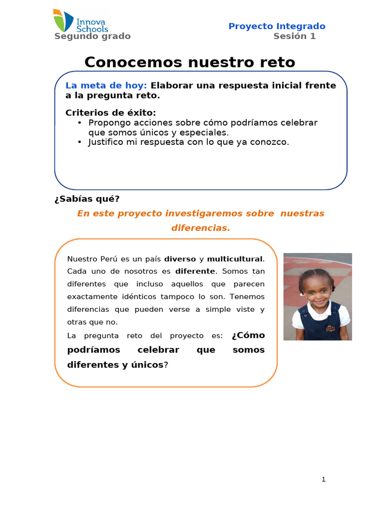 Celebrando Nuestras Diferencias Únicas | PDF