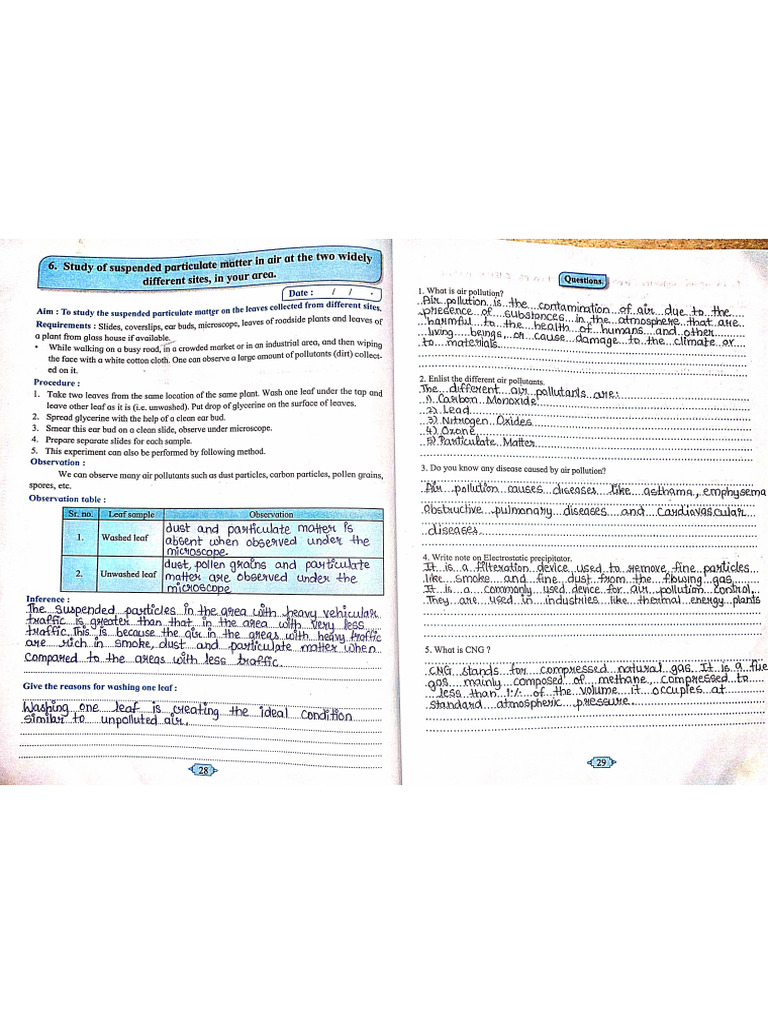 HSC Bio Practical 6 To 15 | PDF