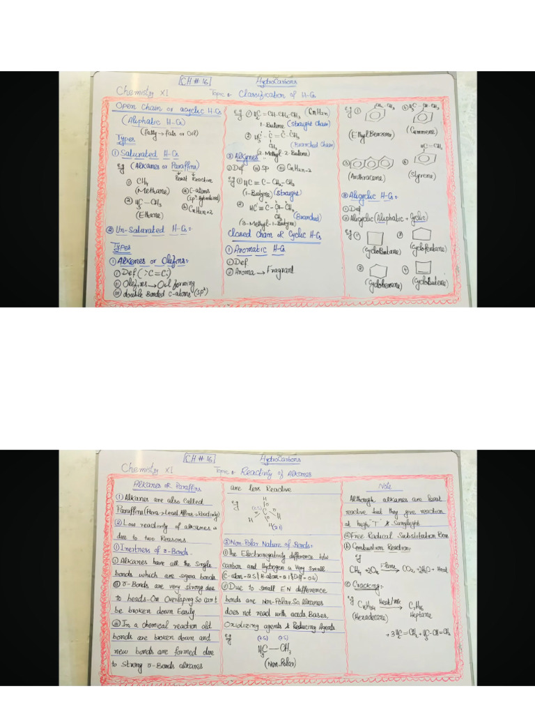 Chapter 16 Notes 1st Year | PDF