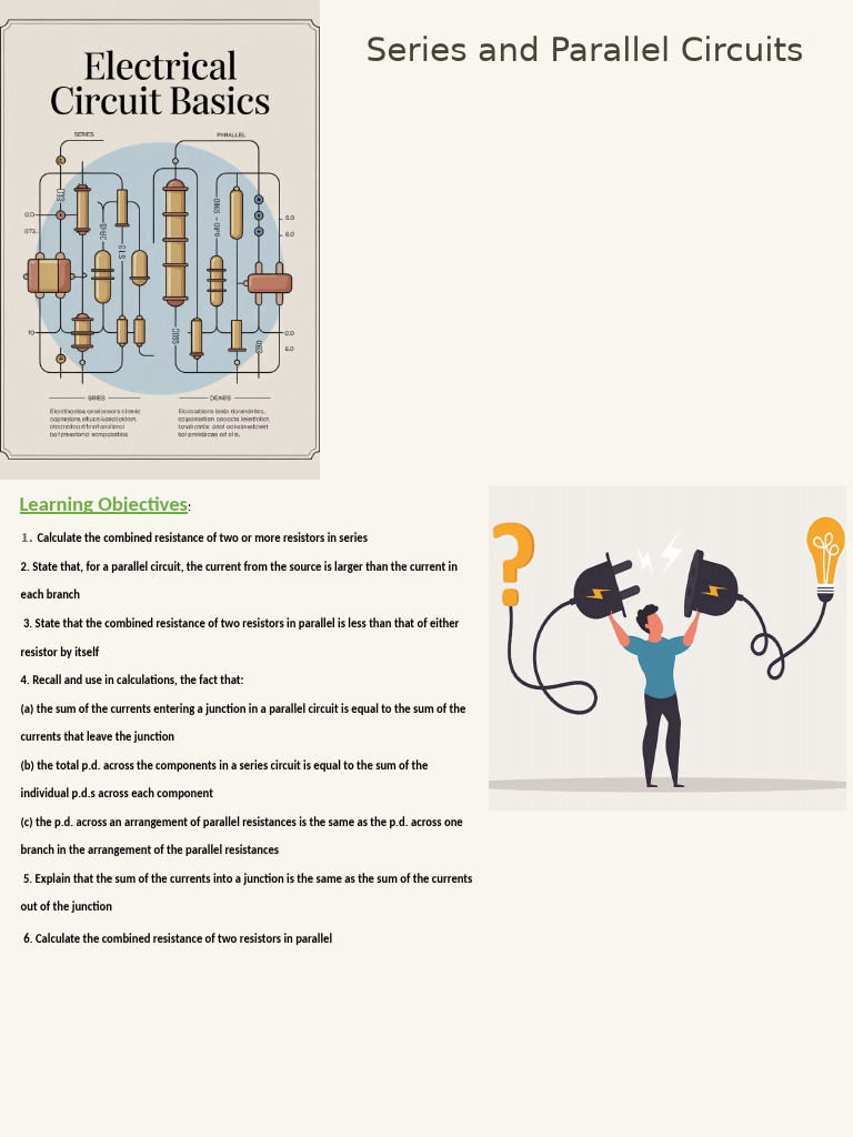 Series and Parallel Circuits | PDF | Series And Parallel Circuits | Voltage