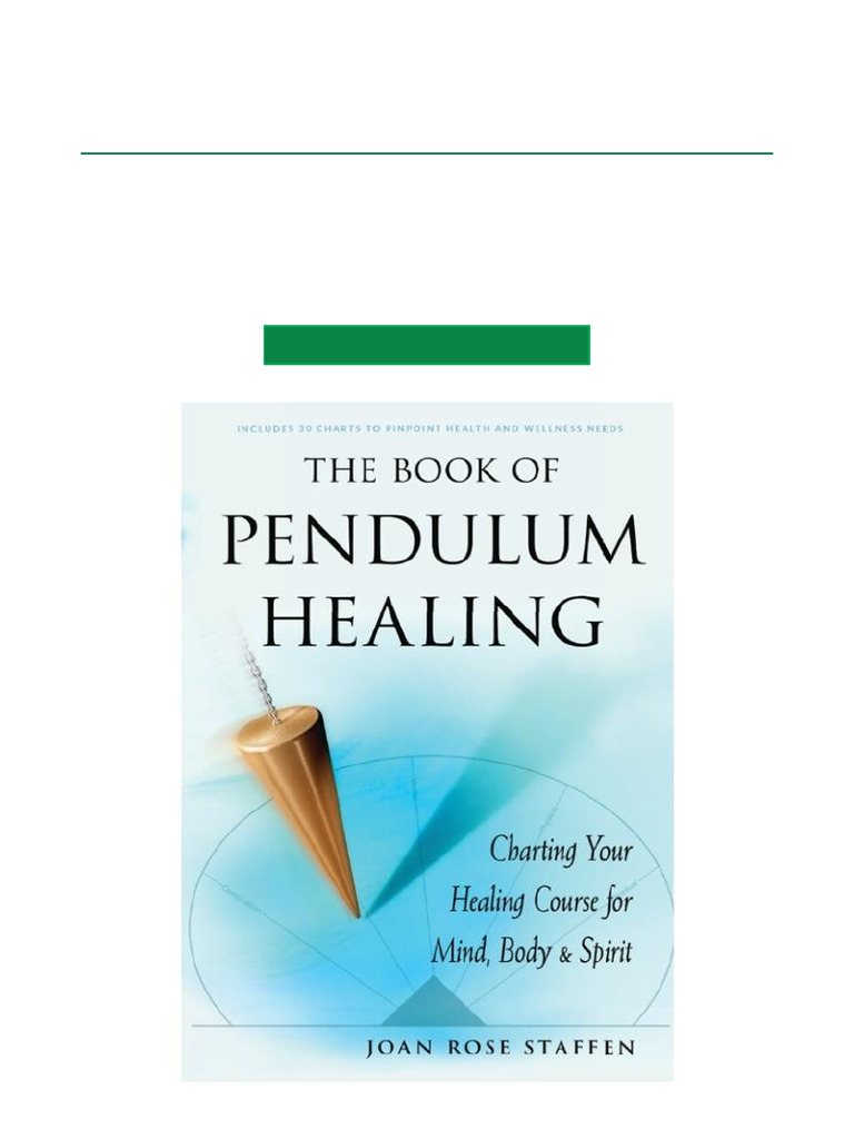 Pendulum Healing: A Guide to Wellness | PDF | Physician | Mind