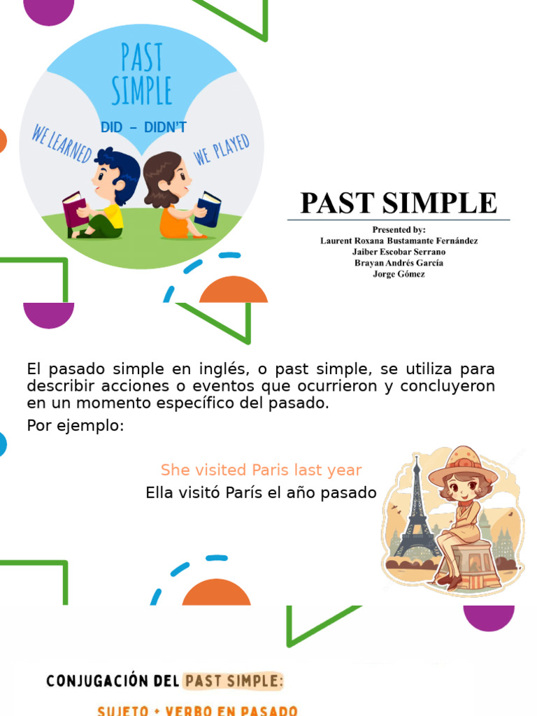 Pasado Simple | PDF