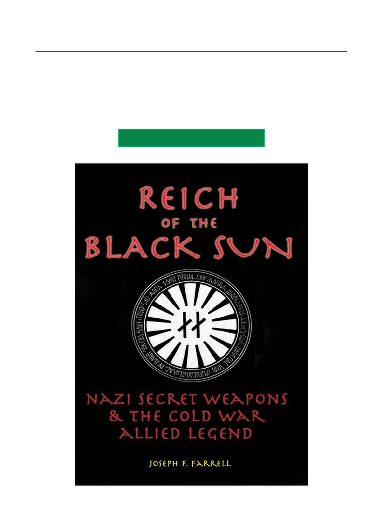 Reich of the Black Sun Overview | PDF | Nazi Germany | Adolf Hitler