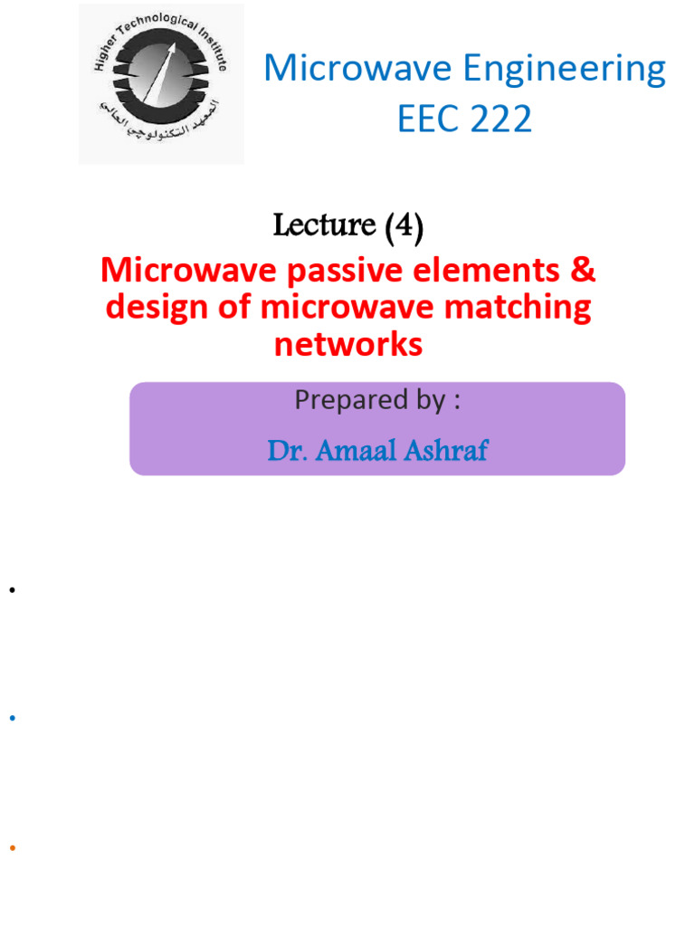 Lec 4 + Solution Sheet 3 | PDF | Passivity (Engineering) | Electrical Impedance