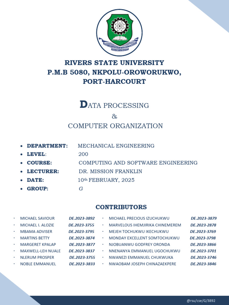 Rsu Main | PDF