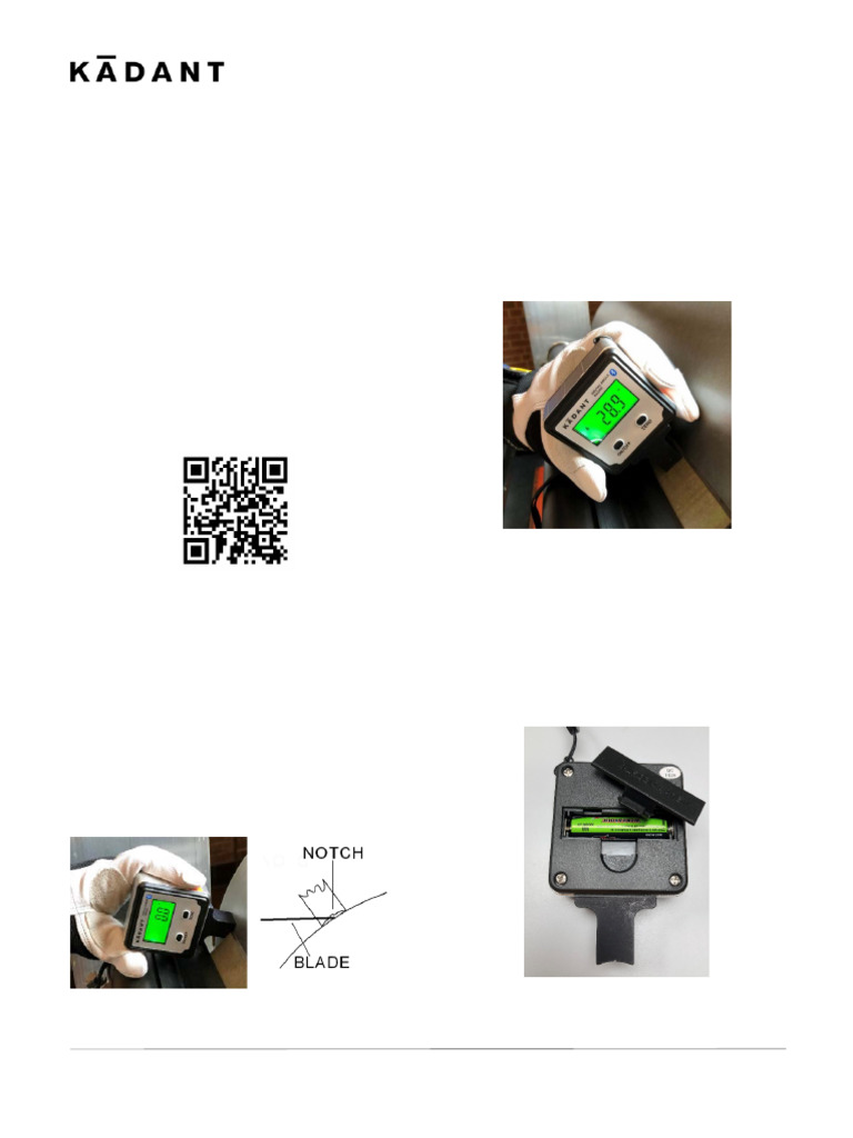 AngleSet™ Gauge Instruction Manual | PDF | Legal Liability | Bankruptcy