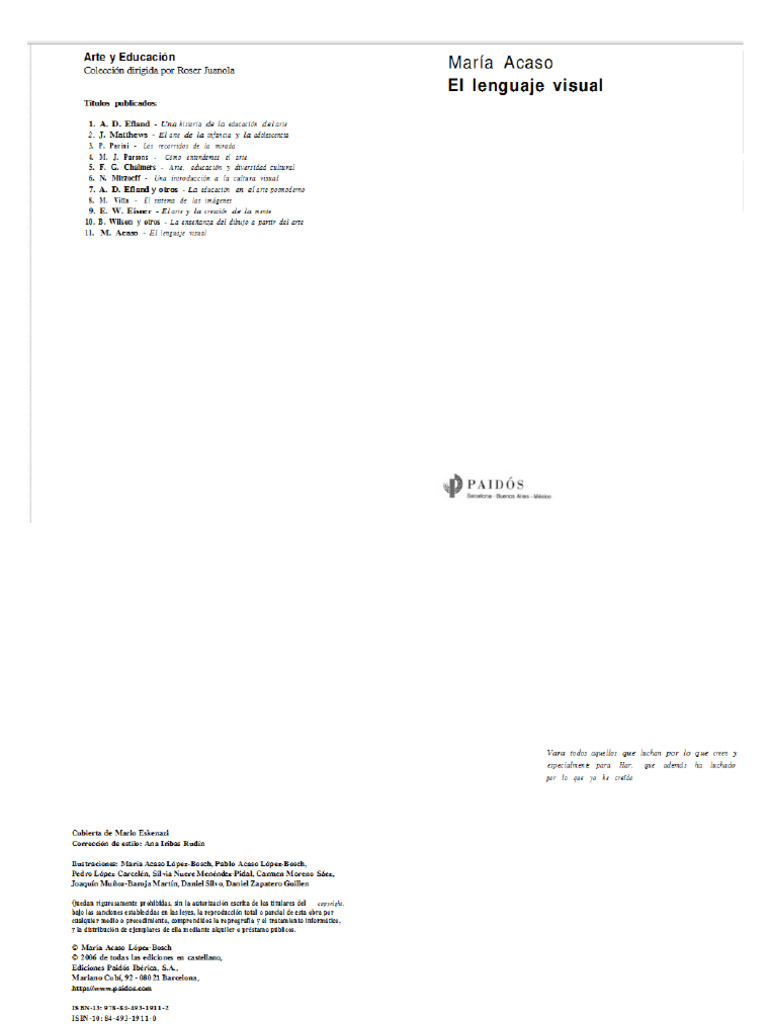 LIBRO - LenguajeVisual - Maria Acaso | PDF