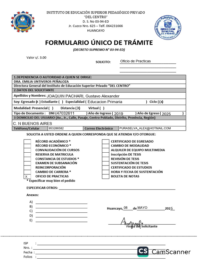 FUT INSTITUTO - PDF LLENADO | PDF