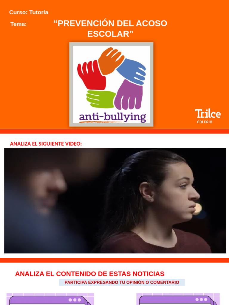 5° Año - Semana 6 - Prevención Del Acoso Escolar | PDF | Agresión ...