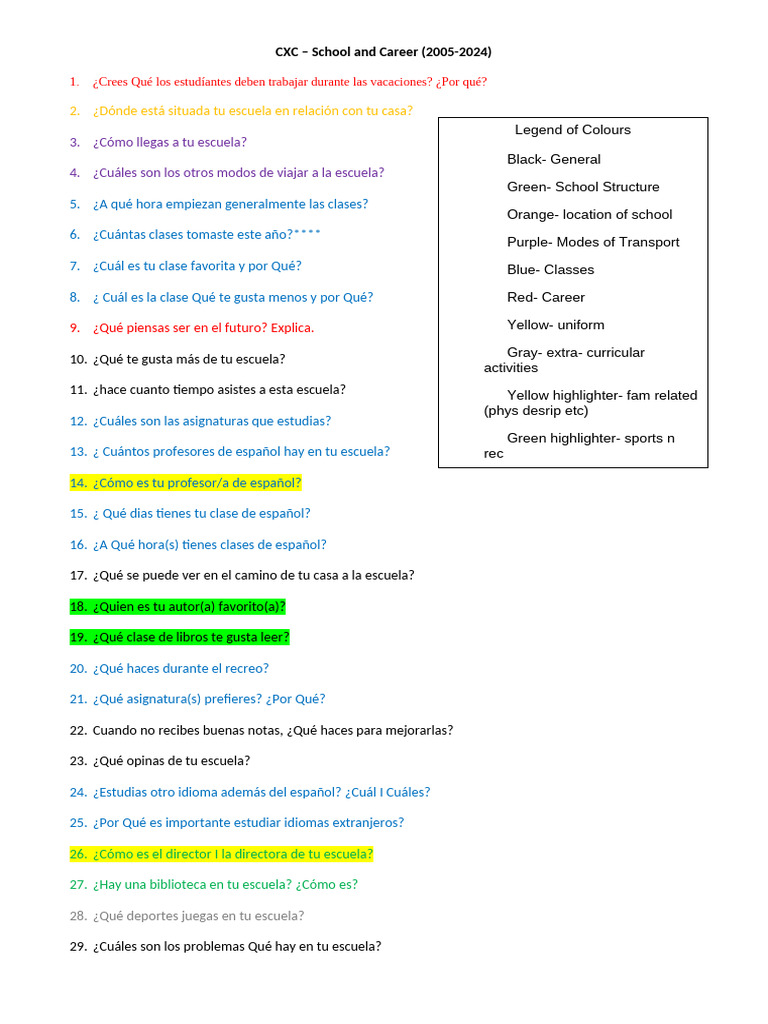 CXC School and Career | PDF